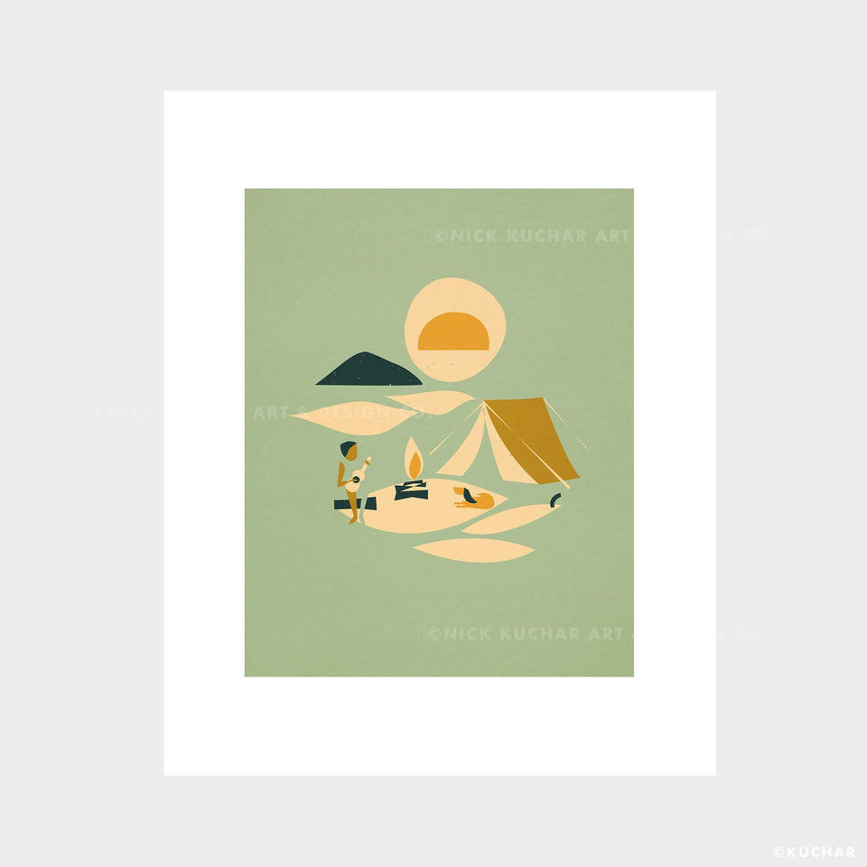 Limited Edition Art Hand Signed and Numbered By Nick Kuchar